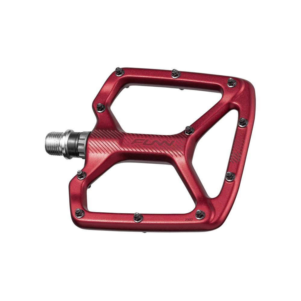 FUNN pedále Python gen2 Red - Houseofbike